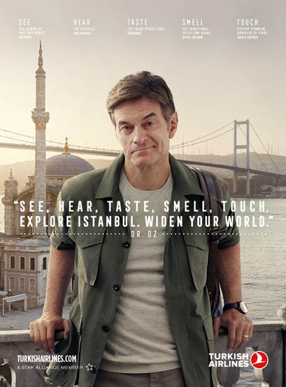 Turkish Airlines launches new ad as part of its Five Senses campaign