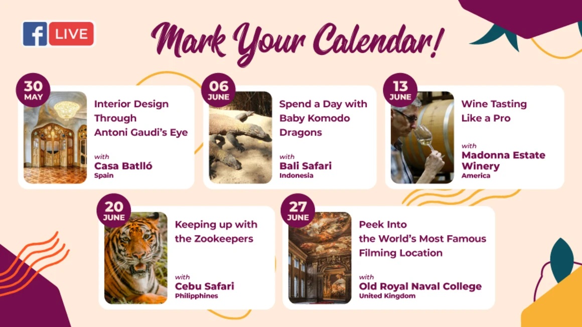 Klook Home offers virtual interactive experiences and DIY kits