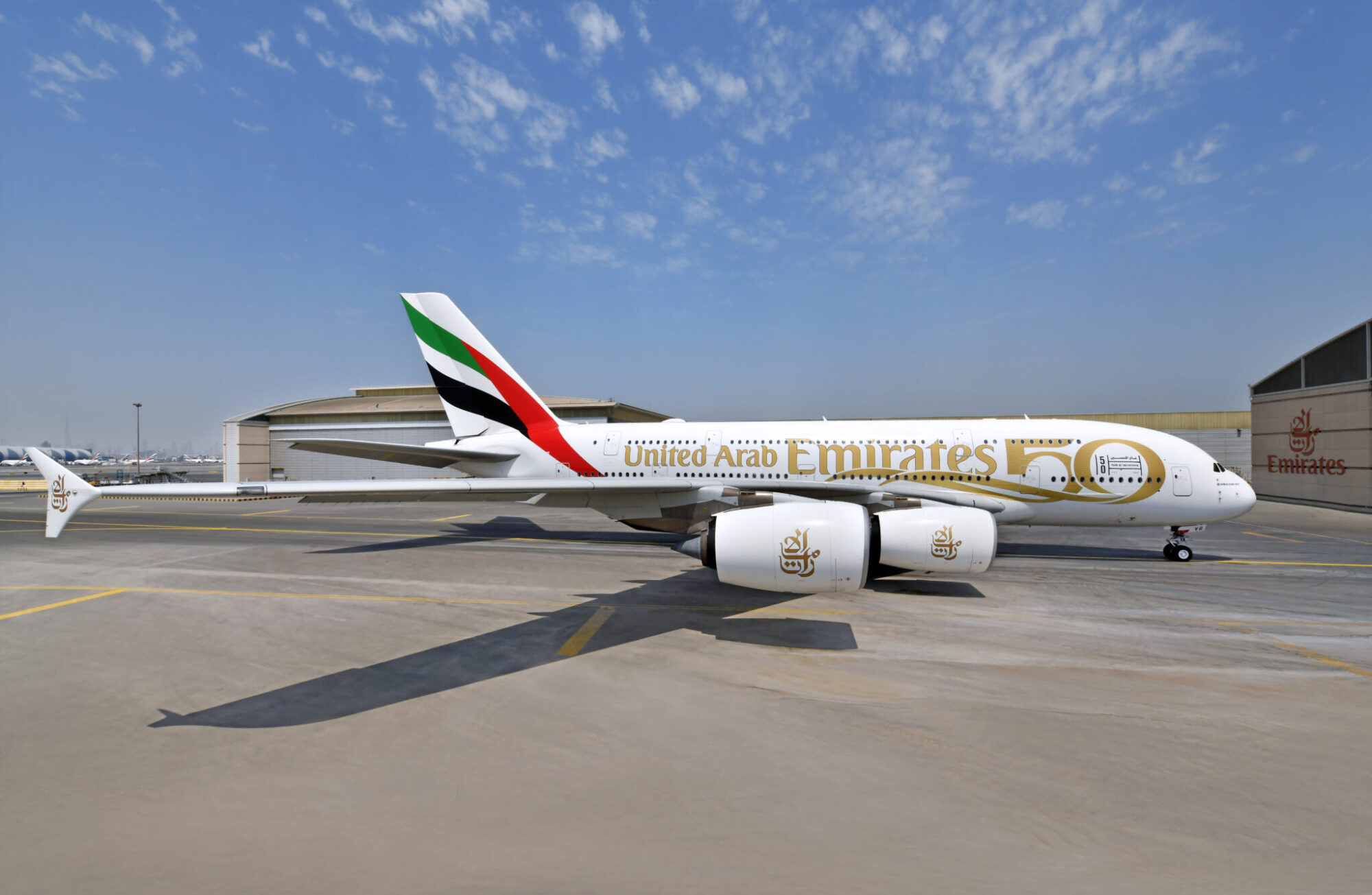 Emirates 50th anniversary livery to make debut in Bahrain to celebrate ...