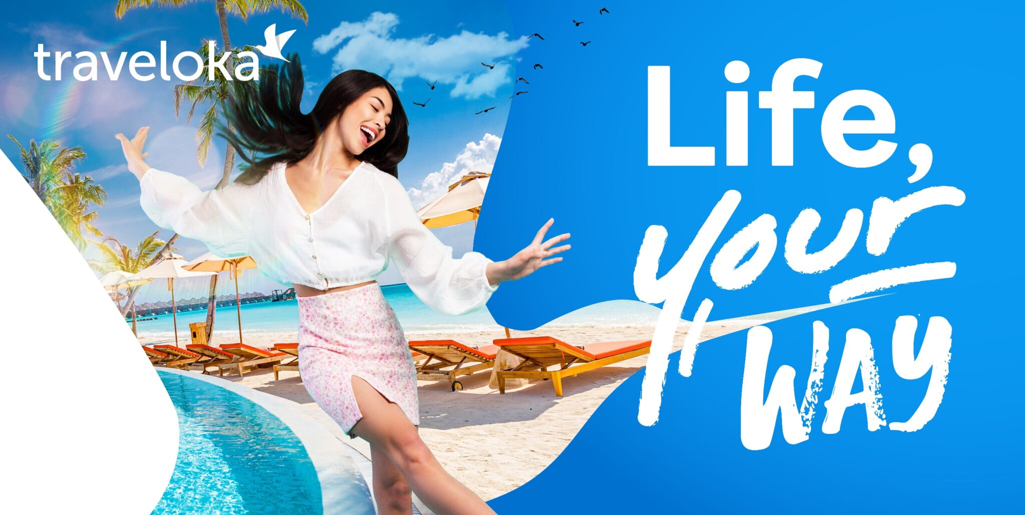 Traveloka unveils a new tagline "Life, Your Way"