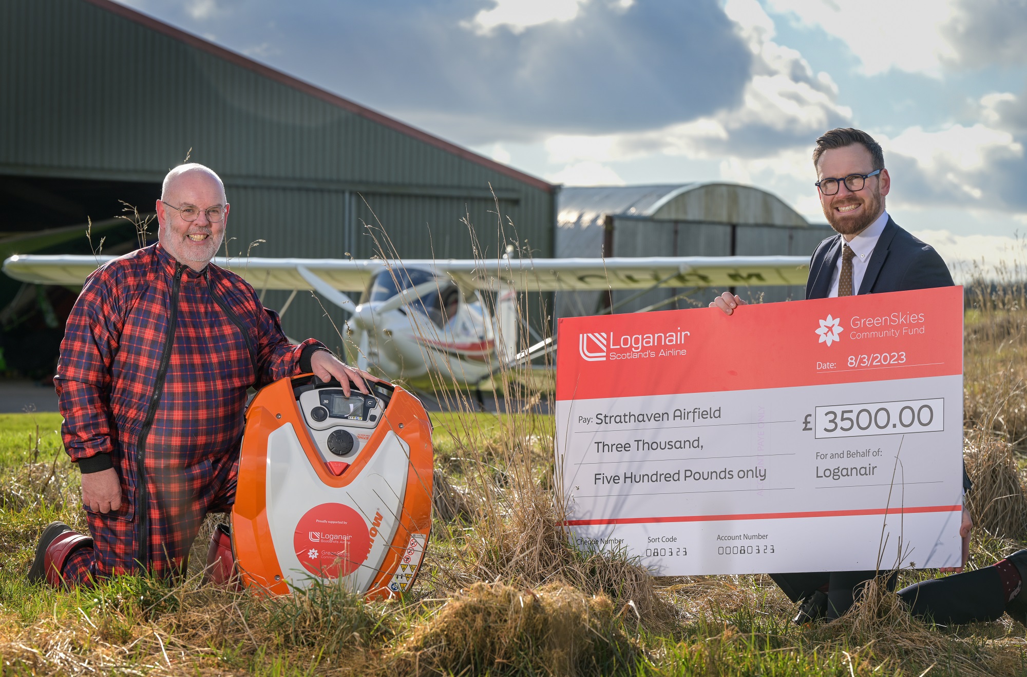 Loganair provides lift-off for six community renewables projects