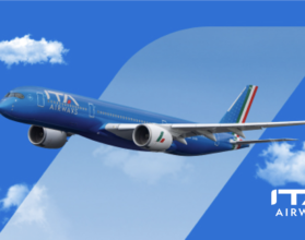 ITA Airways first Airbus A330neo with blue livery