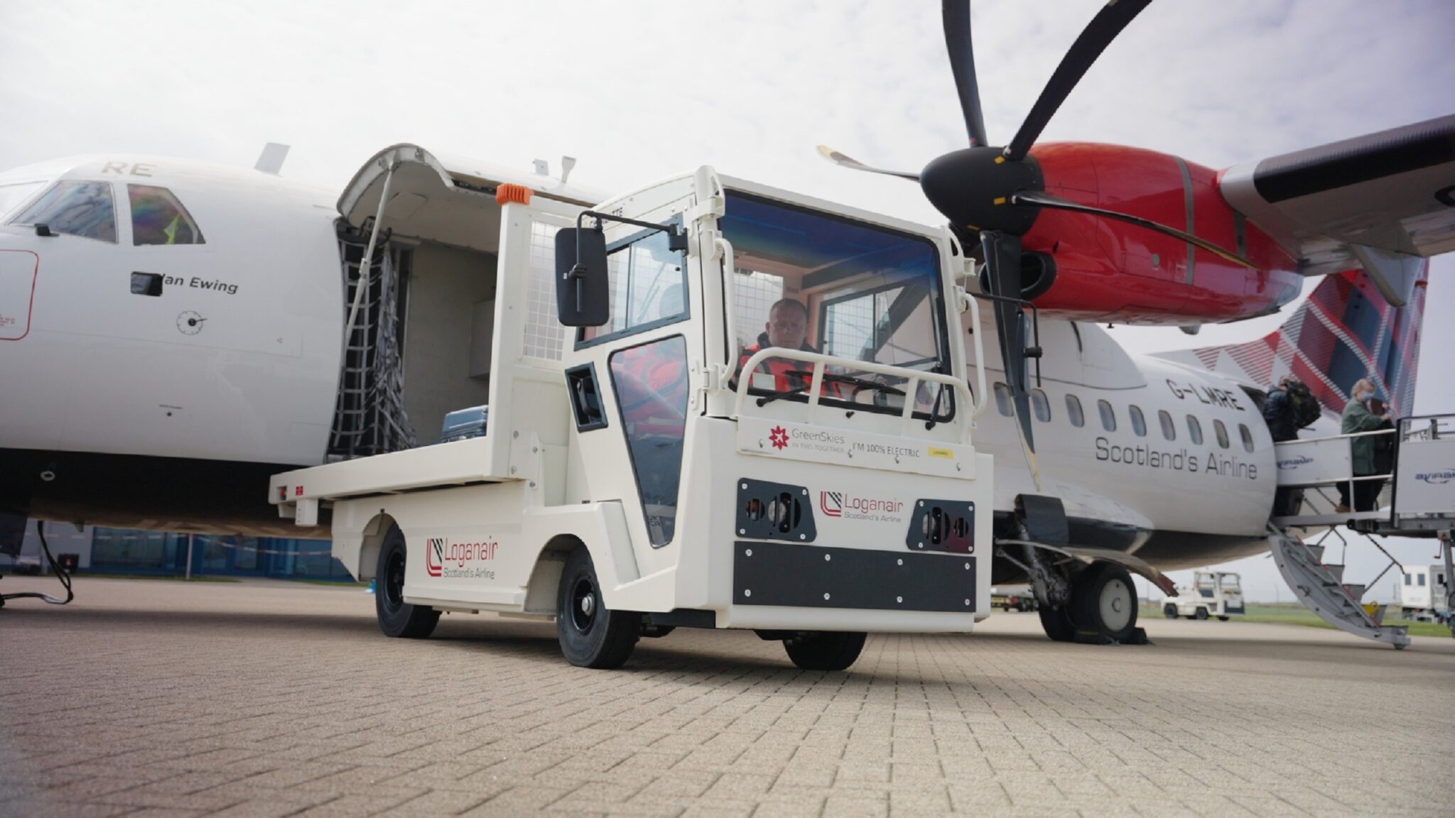Loganair gets on board with cleaner, greener ground operations after ...