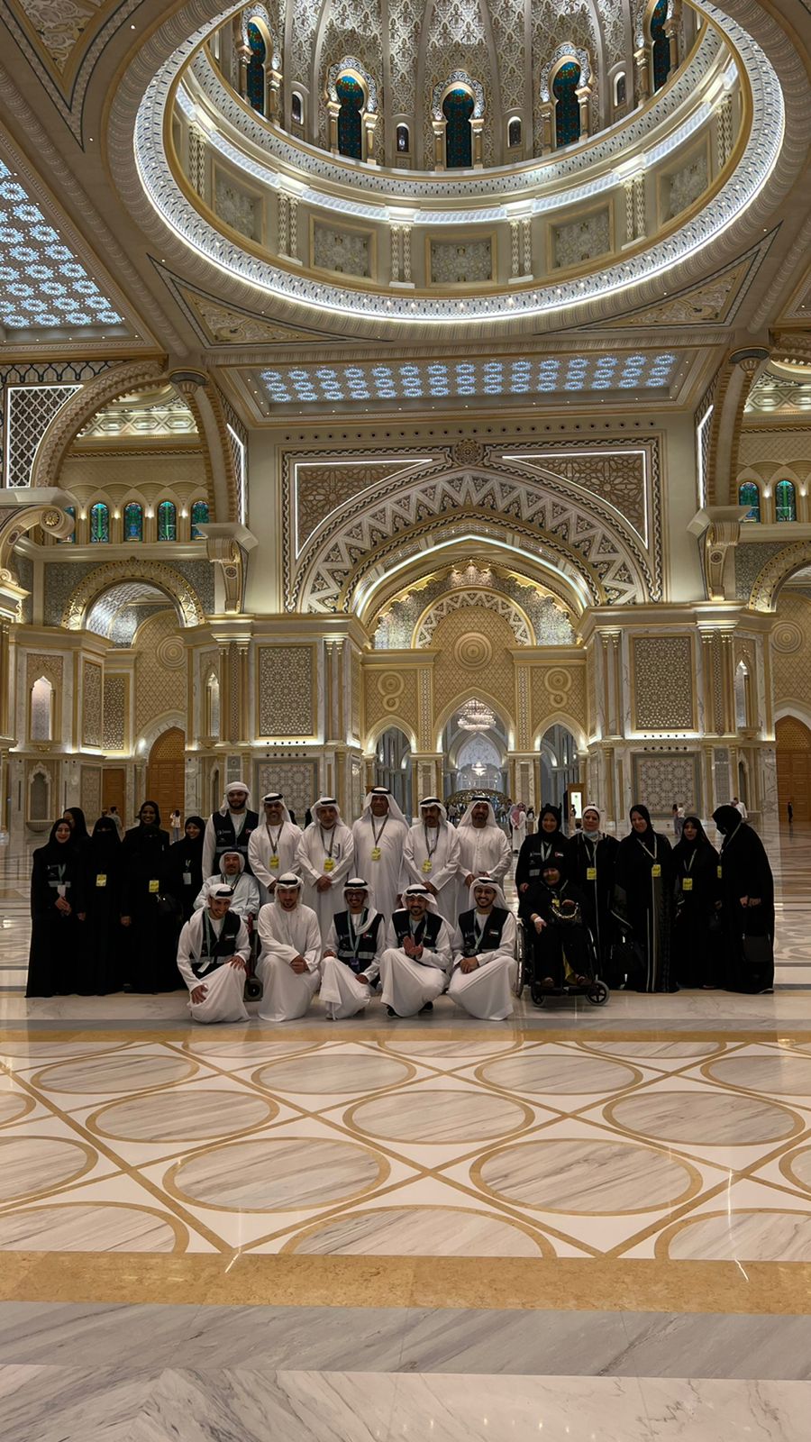 Emirati visitors shared the journey of the UAE’s past and future at ...