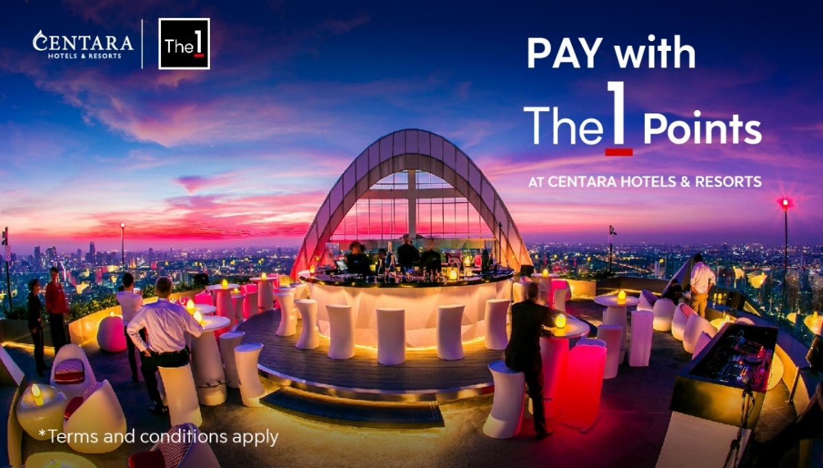 Centara Hotels & Resorts now accepting the1 Points across Thailand